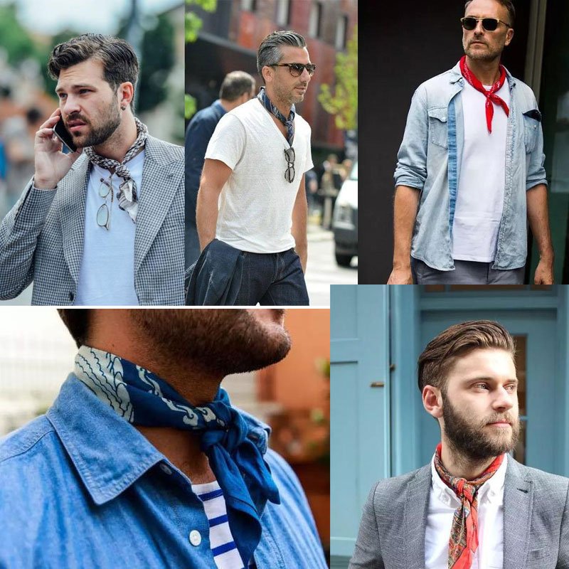 how to tie a bandana around your neck